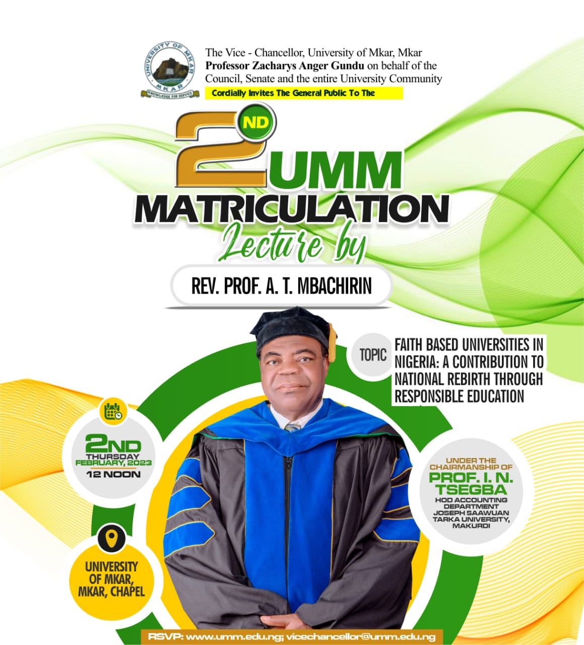 UMM – University of Mkar,Mkar