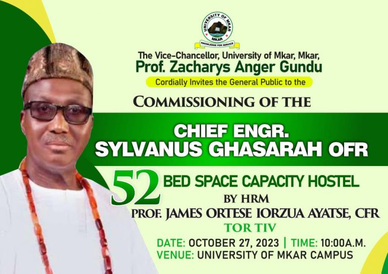 UMM – University of Mkar,Mkar